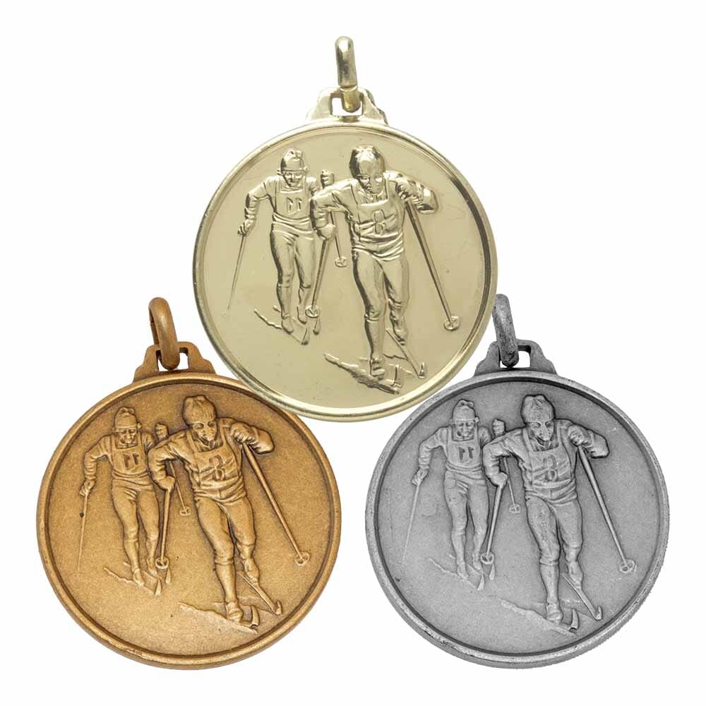 Langrenn klassisk medalje 32 mm - Direkte-Premier AS